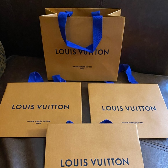 Louis Vuitton | Bags | Authentic Lv Paper Bags | Poshmark